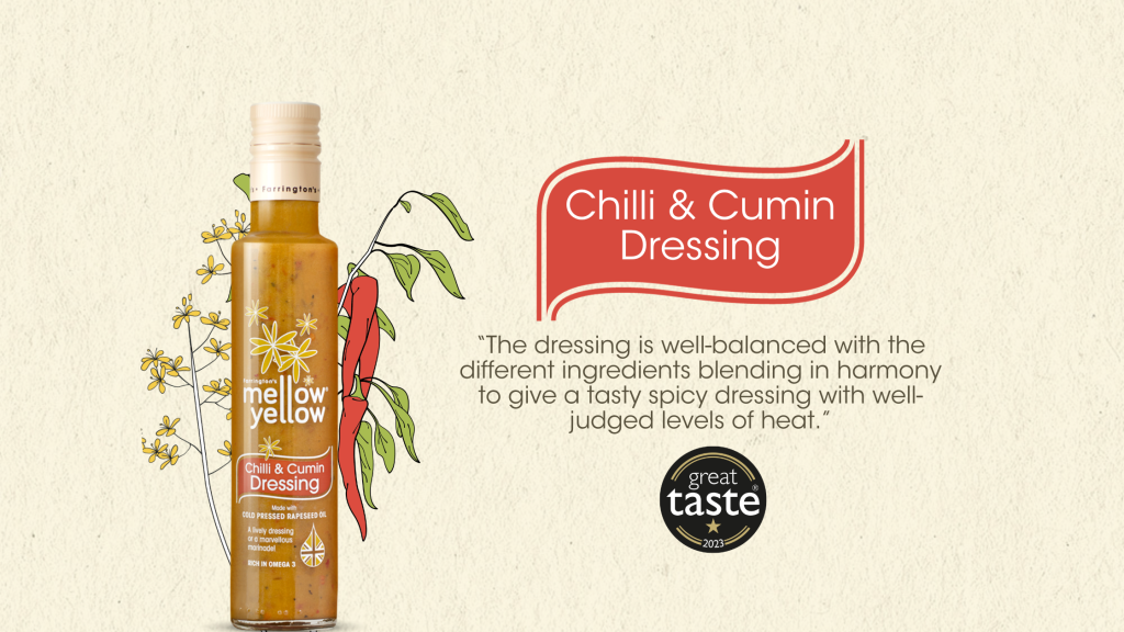 Mellow Yellow's Chilli and Cumin Dressing wins a star at 2023 Great ...